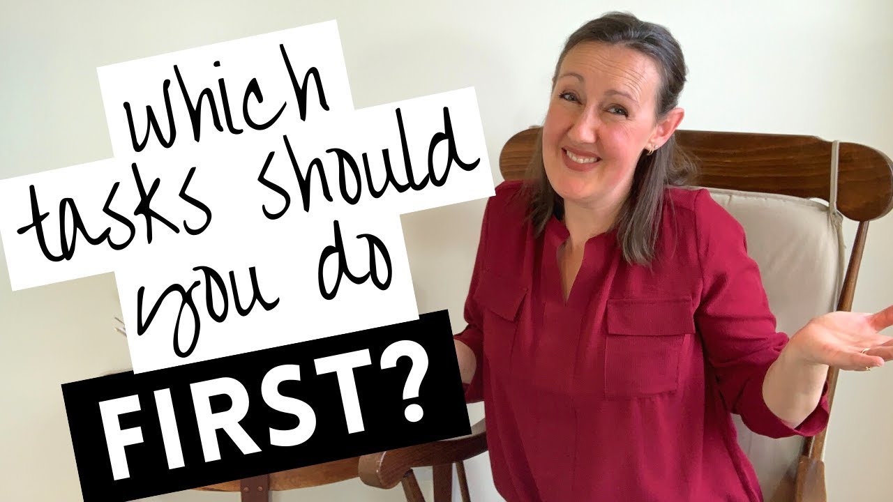 HOW TO KNOW WHAT TO DO FIRST! The Best Way to Prioritize Tasks ...