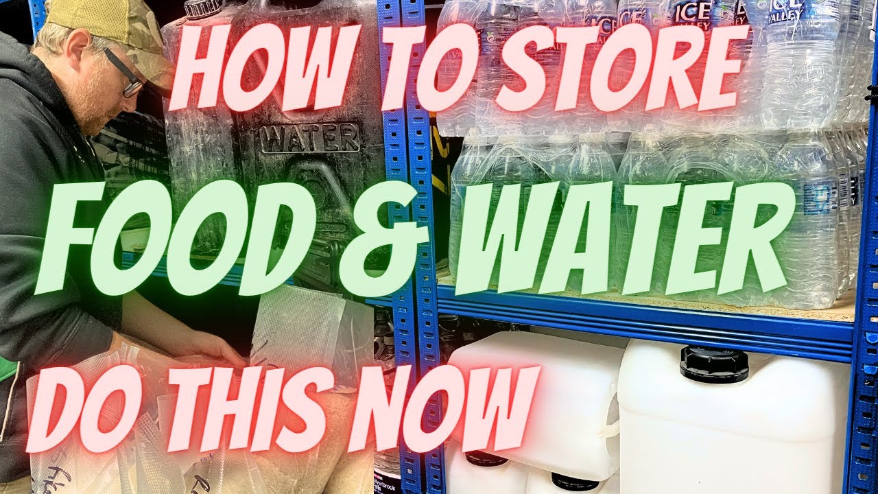 How to Prep for SHTF | Food & Water Storage - YouTube