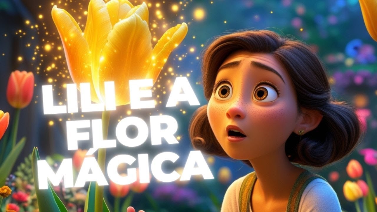 Lili e a Flor Mágica 🌸 | Uma História Infantil Encantadora com Lição de ...