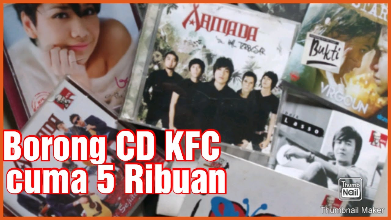Borong CD Musik KFC Cuma 5 Ribuan - Bagian 2 - YouTube