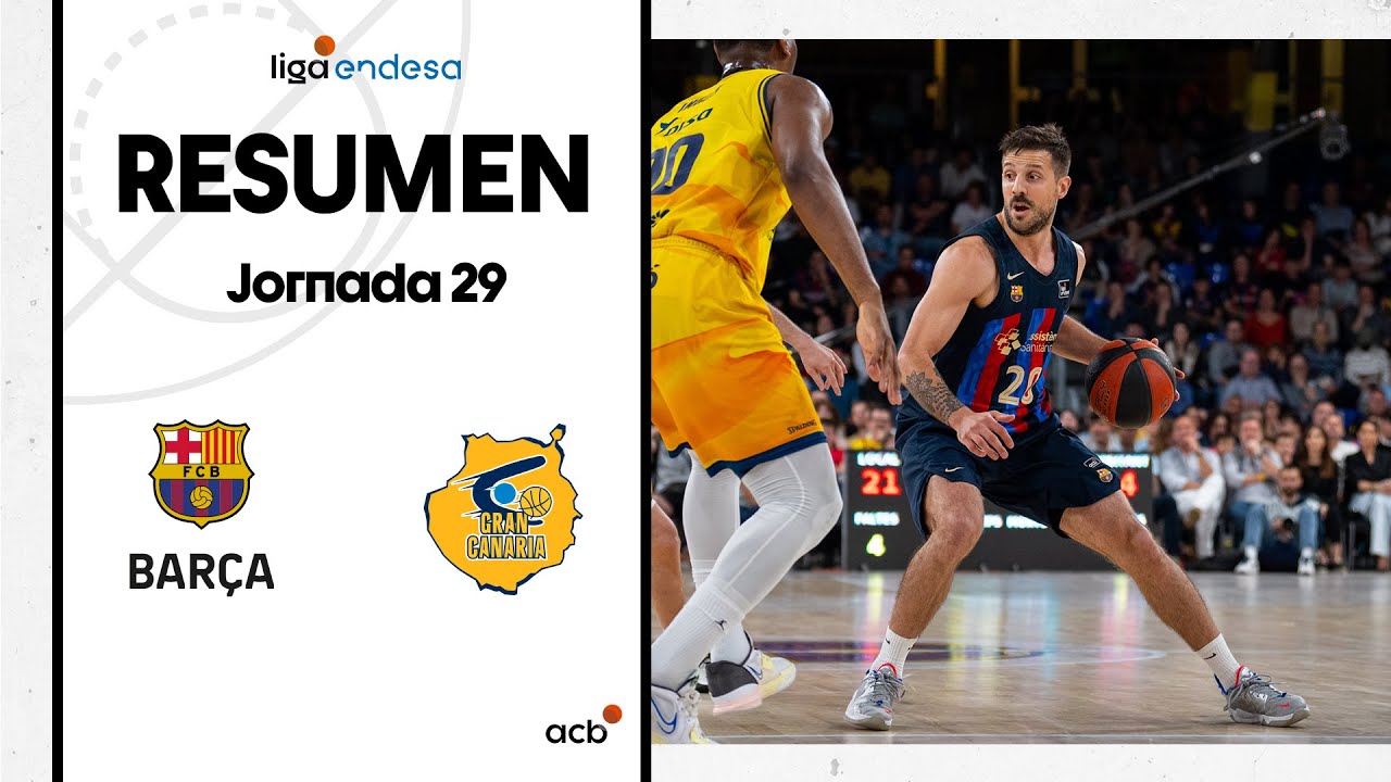 Barça - Gran Canaria (87-79) RESUMEN | Liga Endesa 2022-23 - YouTube