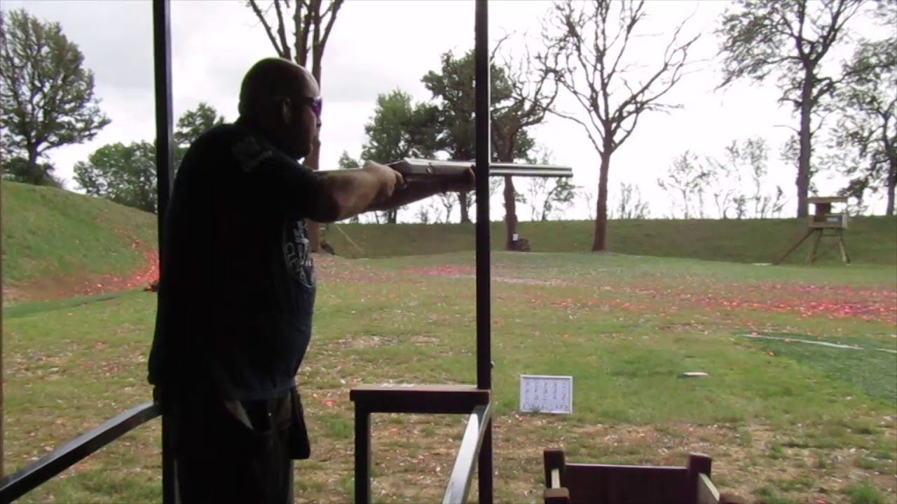 Strzelanie do rzutek / Clay shooting Sains -Les - Marquin - YouTube