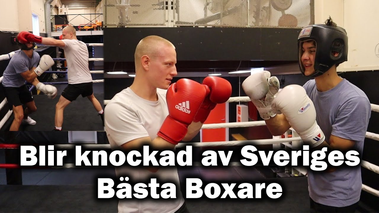 Jag Blir Knockad av Sveriges Bästa Boxare - YouTube