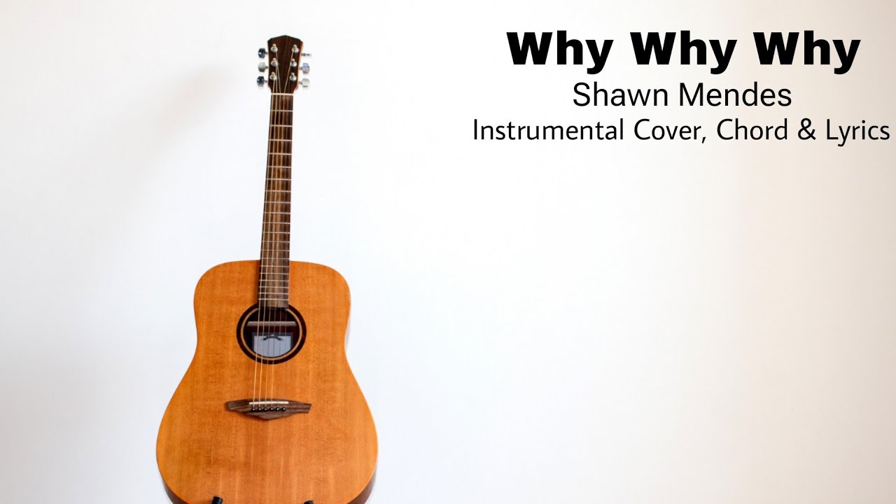 Shawn Mendes - Why Why Why (Instrumental Cover,Chord & Lyrics) - YouTube