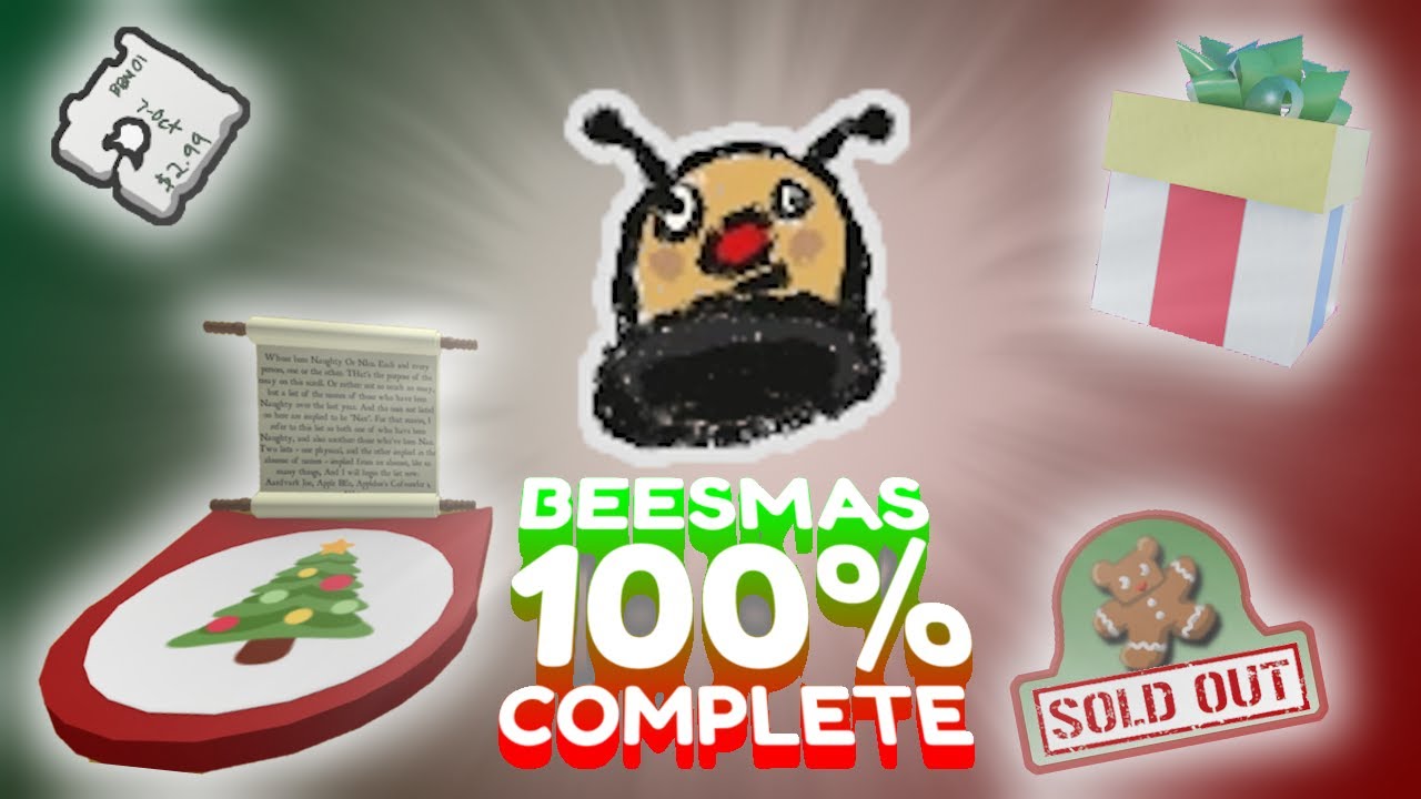 Completing ALL Of Beesmas 2024 COMPILATION | Bee Swarm Simulator - YouTube