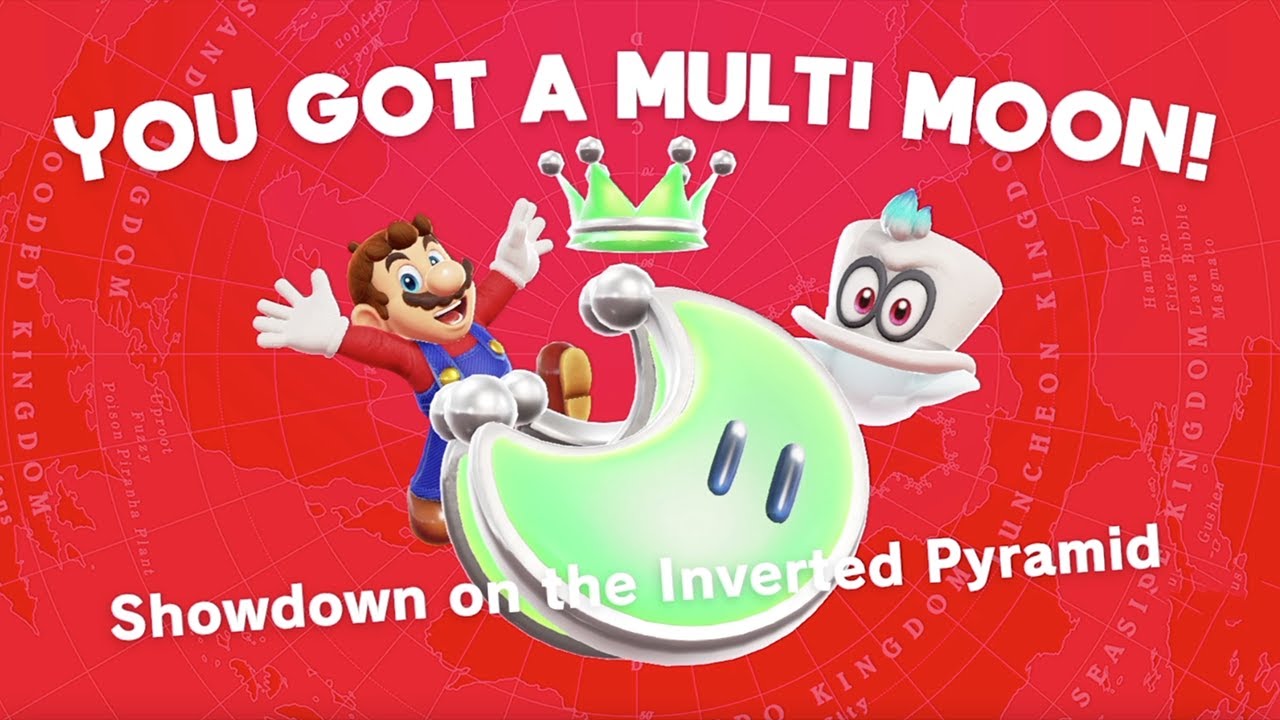 Showdown on the inverted pyramid - Super Mario Odyssey Game Play ...