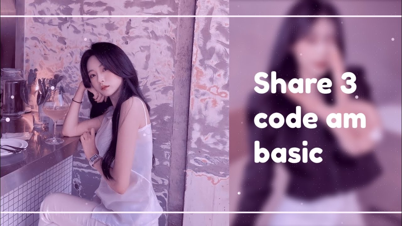 [ Happy 100 subs🎉 ] Share 3 code am basic ||#21 - YouTube