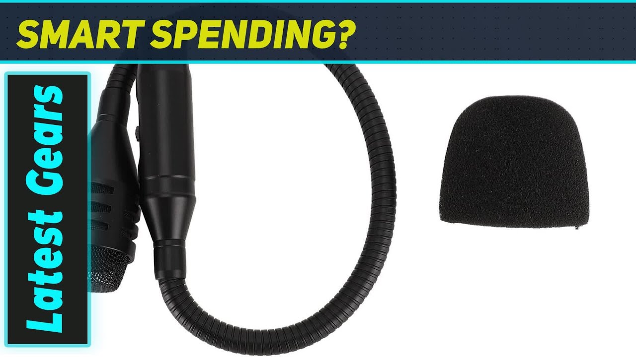 Best Goose Neck DJ Microphone: Pro XLR Mic for Stage & Bar - YouTube