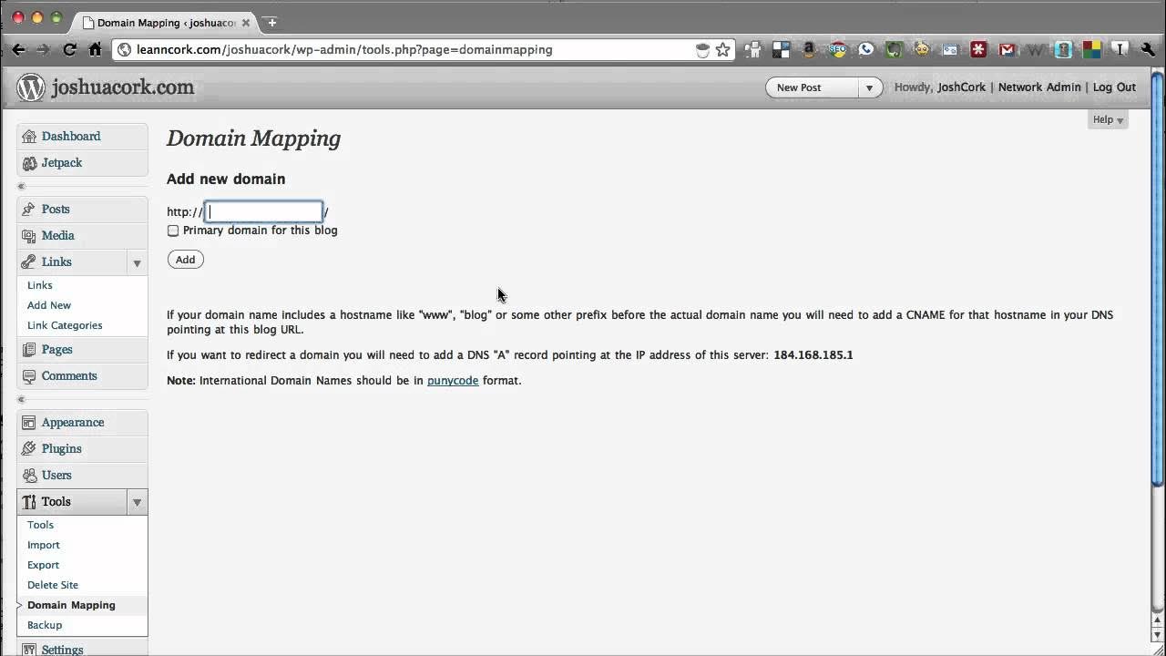 Wordpress MultiSite Domain Mapping Redirect Loop Issue - YouTube