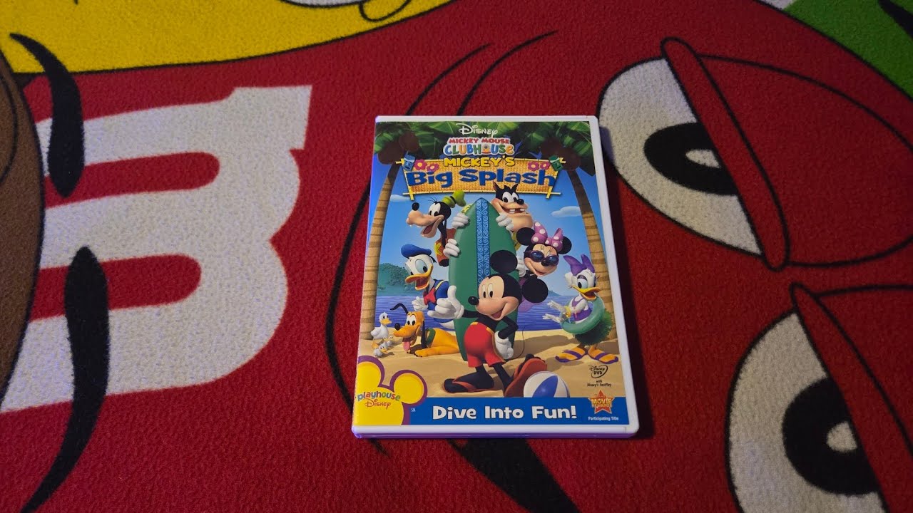 Opening to Mickey Mouse Clubhouse Mickey's Big Splash 2009 DVD (Fast ...