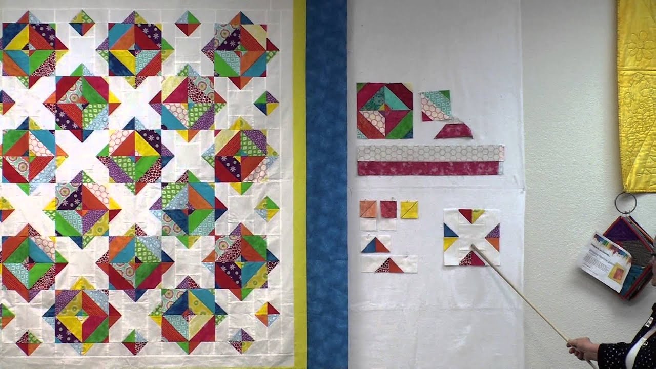 Ideal Cut - Strip Pattern by Cozy Quilt Designs - YouTube