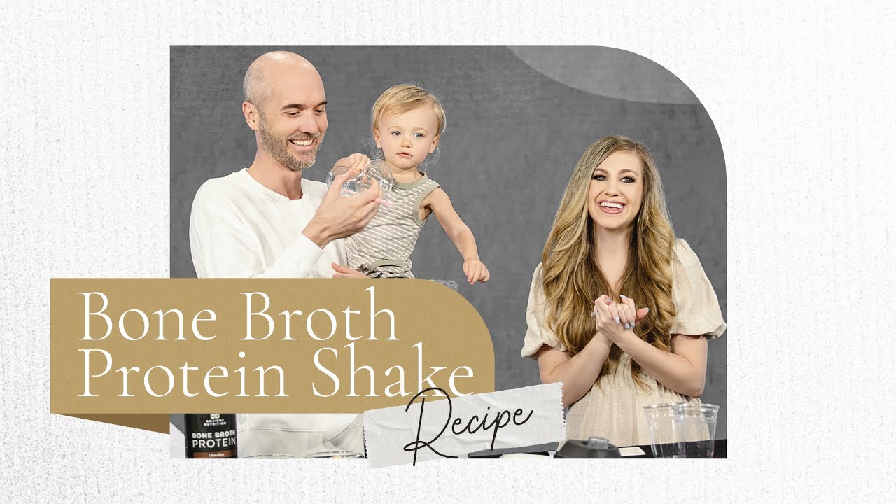 Bone Broth Protein Shake Recipe: A Delicious Way to Transform Your Gut Health with Dr. Josh Axe ...