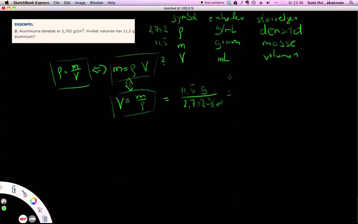 Basiskemi C - eksempel 2 - YouTube