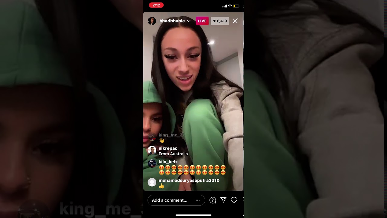 (2021) Danielle Bregoli Instagram live//talks turning 18 and starting ...