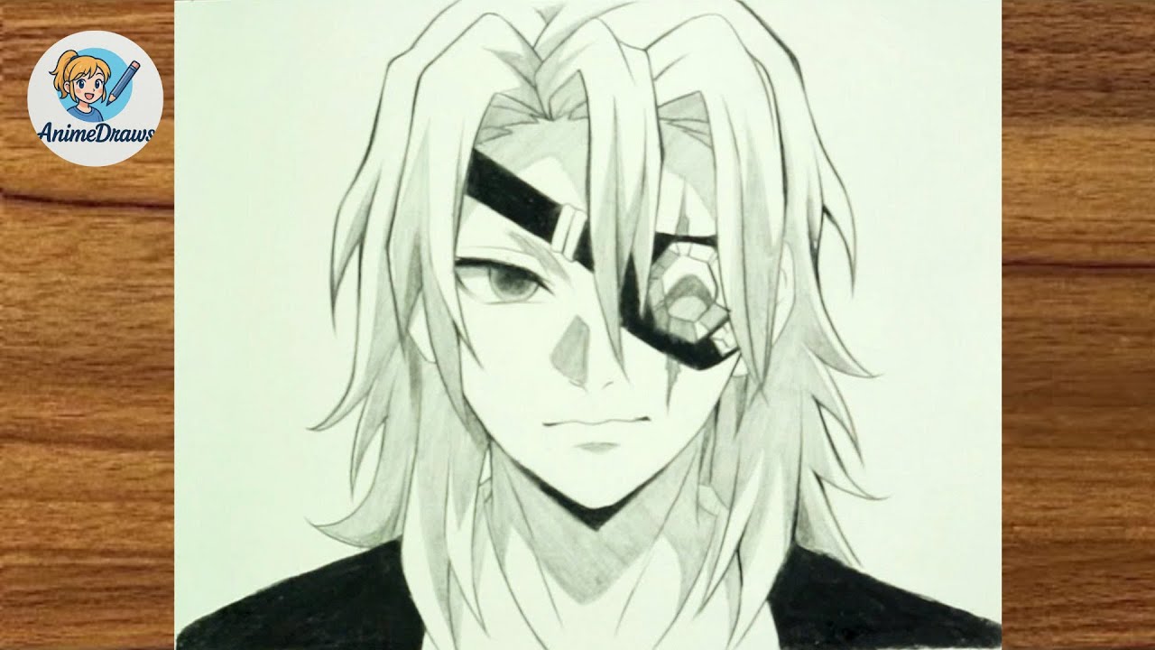 How to Draw Tengen Uzui from Demon Slayer | Easy Step-by-Step Guide ...