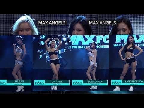 MAXFC 20 맥스엔젤 소개-이지안 오아희 송주아 양혜원 MAX FC TV - YouTube