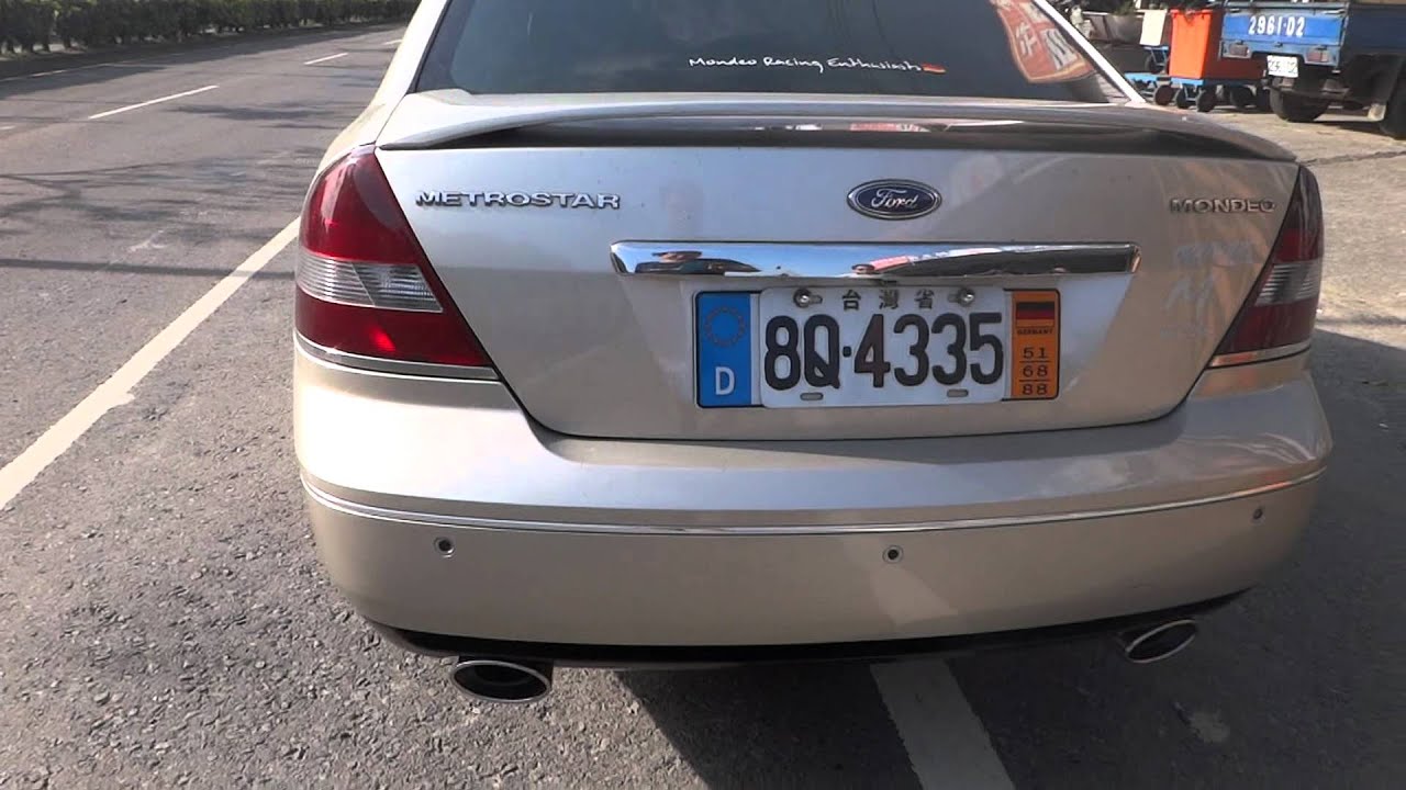 FORD METROSTAR 2 0 改2 5雙出式樣 - YouTube