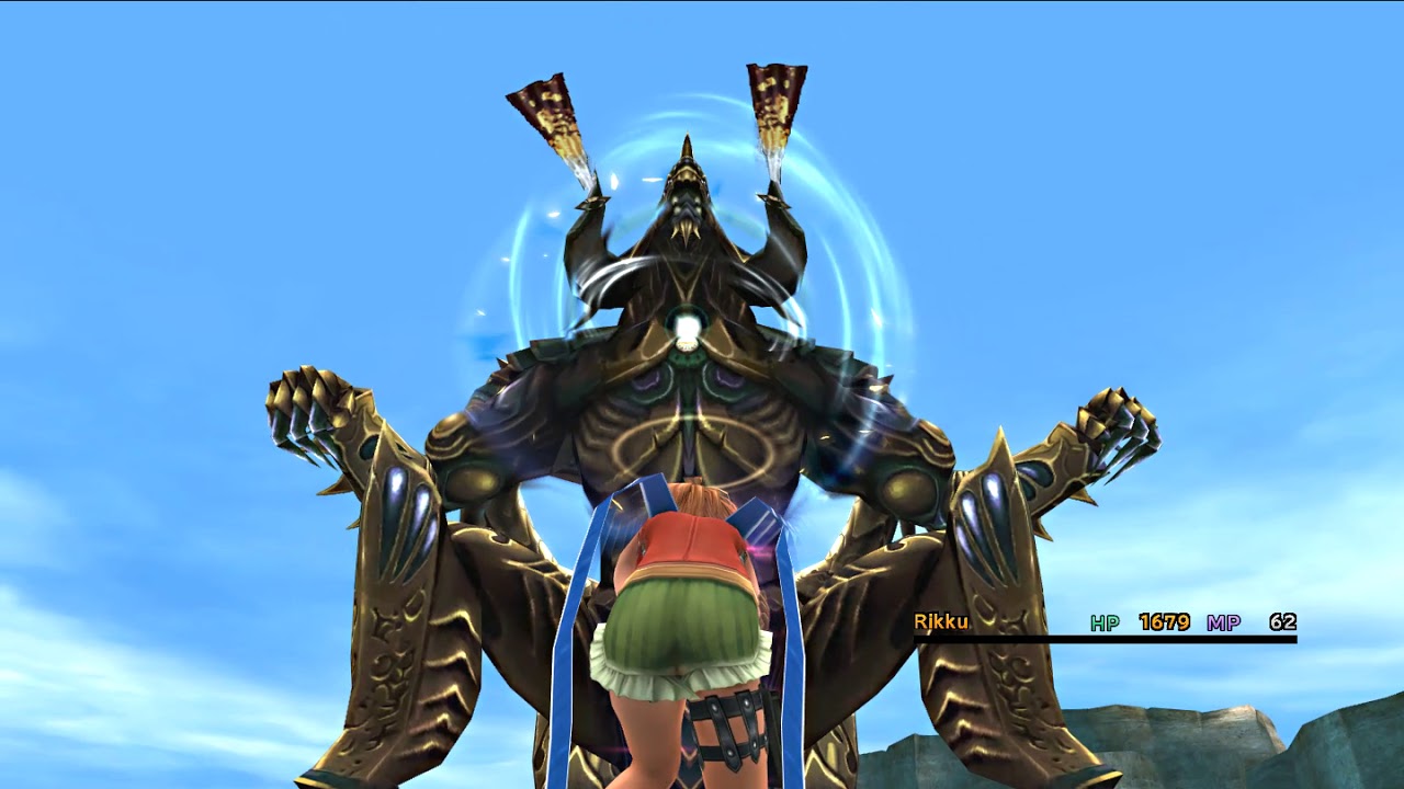 Final Fantasy X HD - Monster Arena OESGRO (Own Expert Sphere Grid Rikku ...