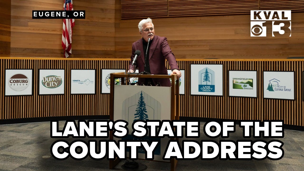 State of the County address looks back at Lane County's 2025 - YouTube