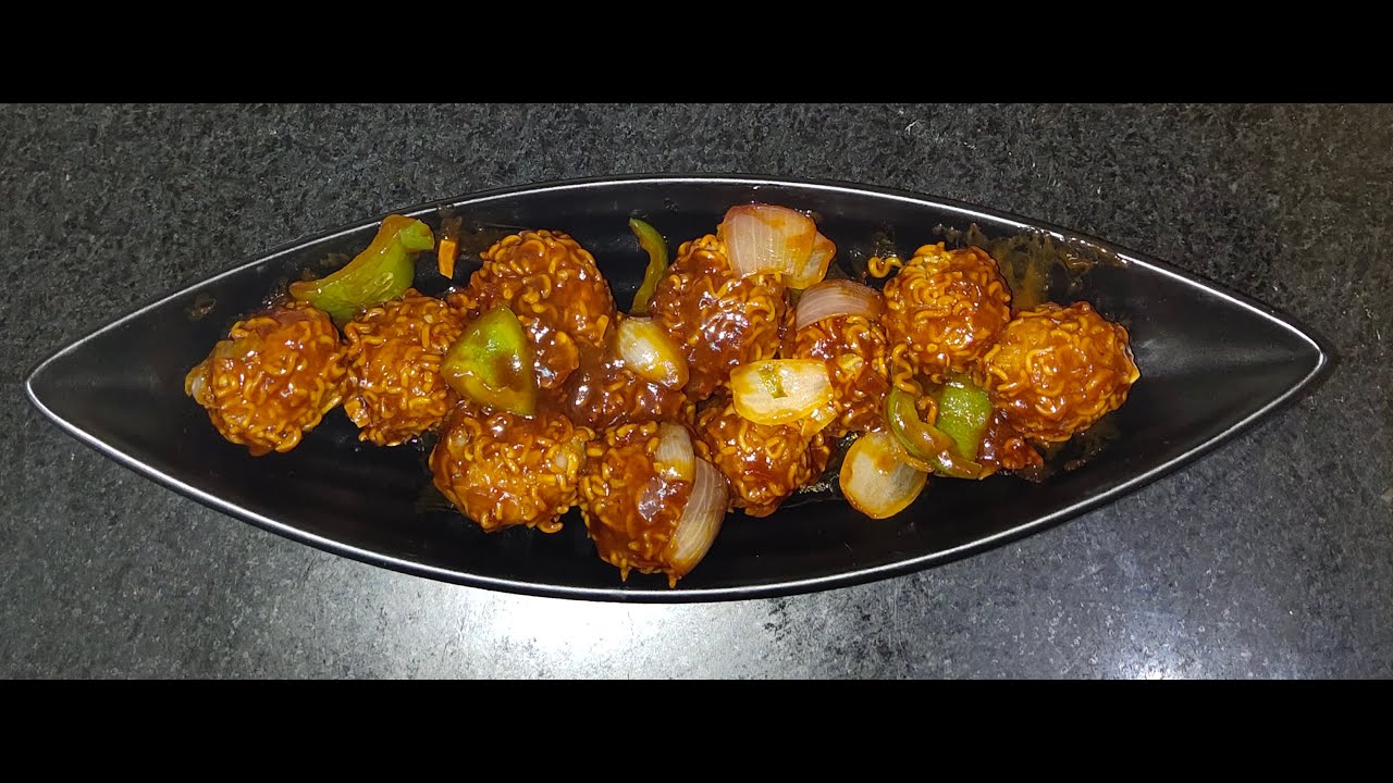 Maggi Manchurian | Manchurian | Maggi Recipe - YouTube
