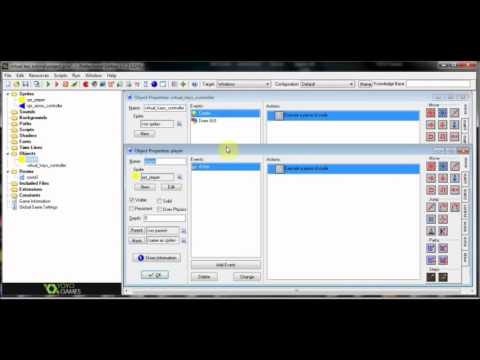 Tutorial: How to make virtual keys in game maker studio - YouTube