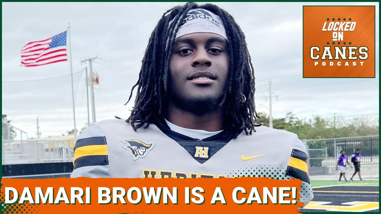4-Star CB Damari Brown Commits To The Miami Hurricanes! Reviewing Miami ...