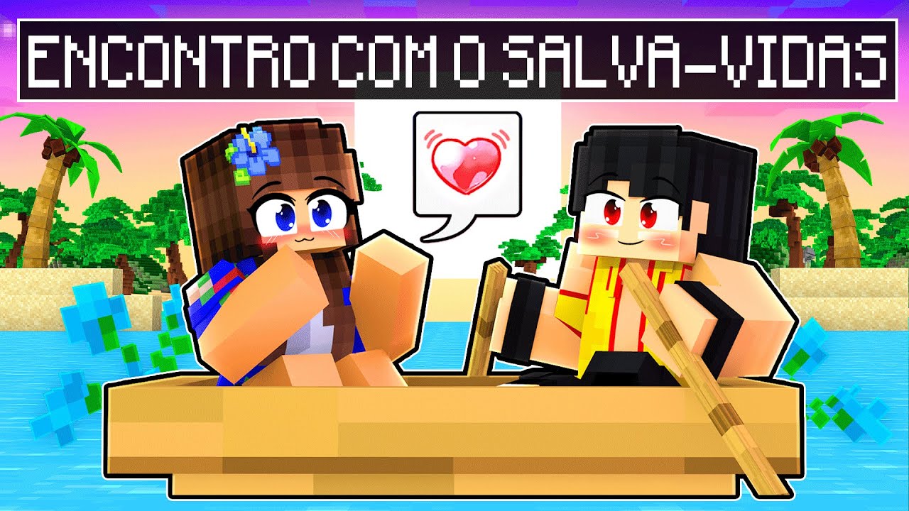 MIIKA teve um ENCONTRO com o SALVA-VIDAS no Minecraft Miika - YouTube