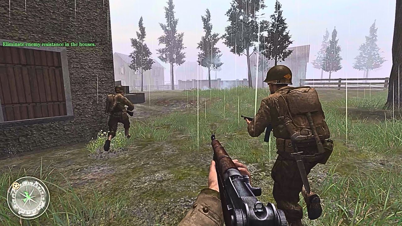 Hill 400 Germany 1944 Bergstein [1080P 60FPS] Approaching Hill 400 ...