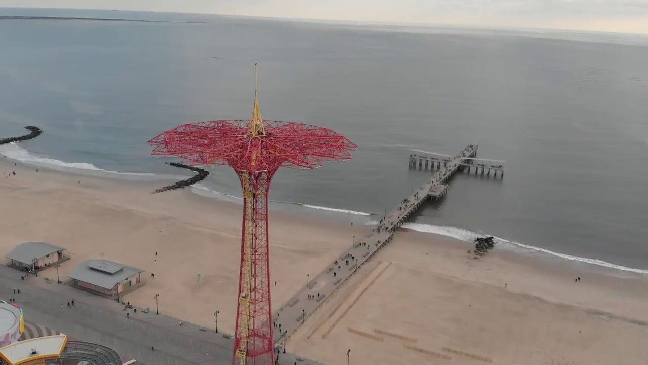 Parachute Jump Tower 2018. Mavic Air. DJI. Coney Island. - YouTube