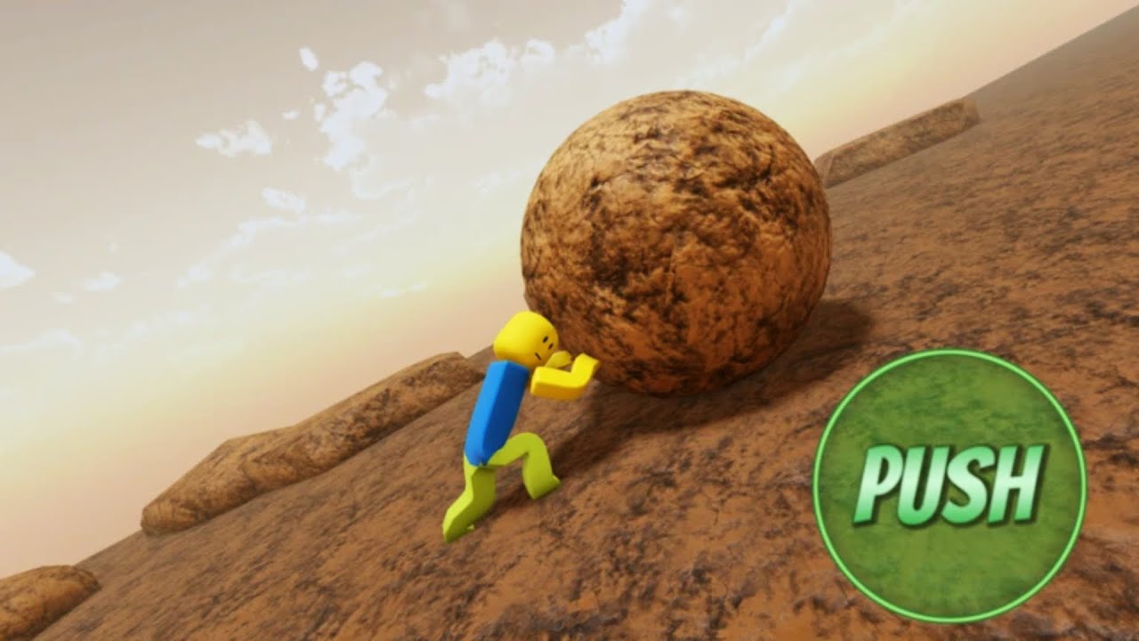 Pushing A BOULDER 945,457 METERS In SISYPHUS TRAINING! (Roblox) - YouTube