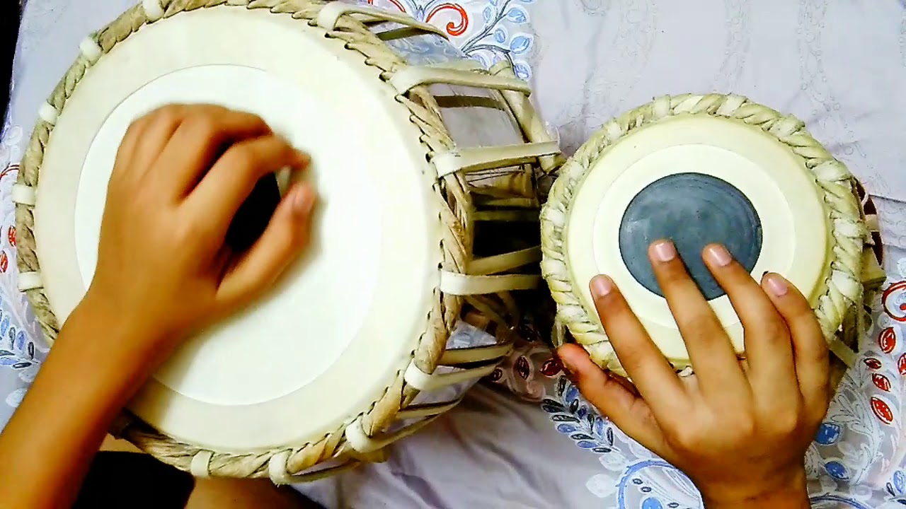 Tabla for beginners introduction,main bols and lesson 1,2 - YouTube