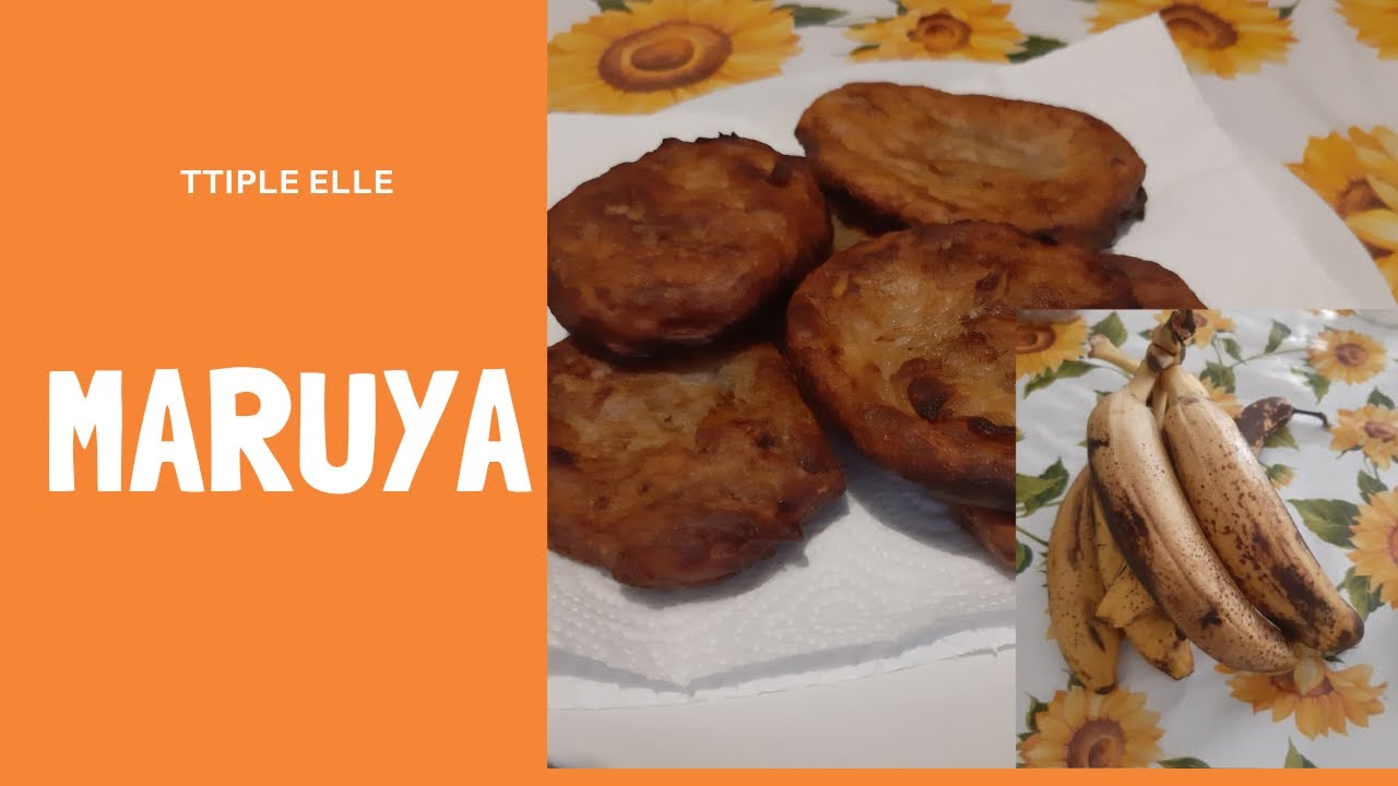 Saging na Lakatan Ginawa kong Maruya. - YouTube