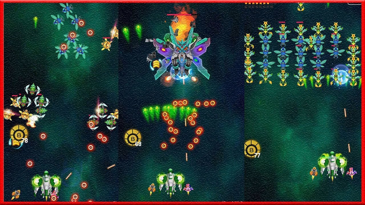 Space shooter: galaxy attack elite Mode Level 4-3 || Rocket studeo ...