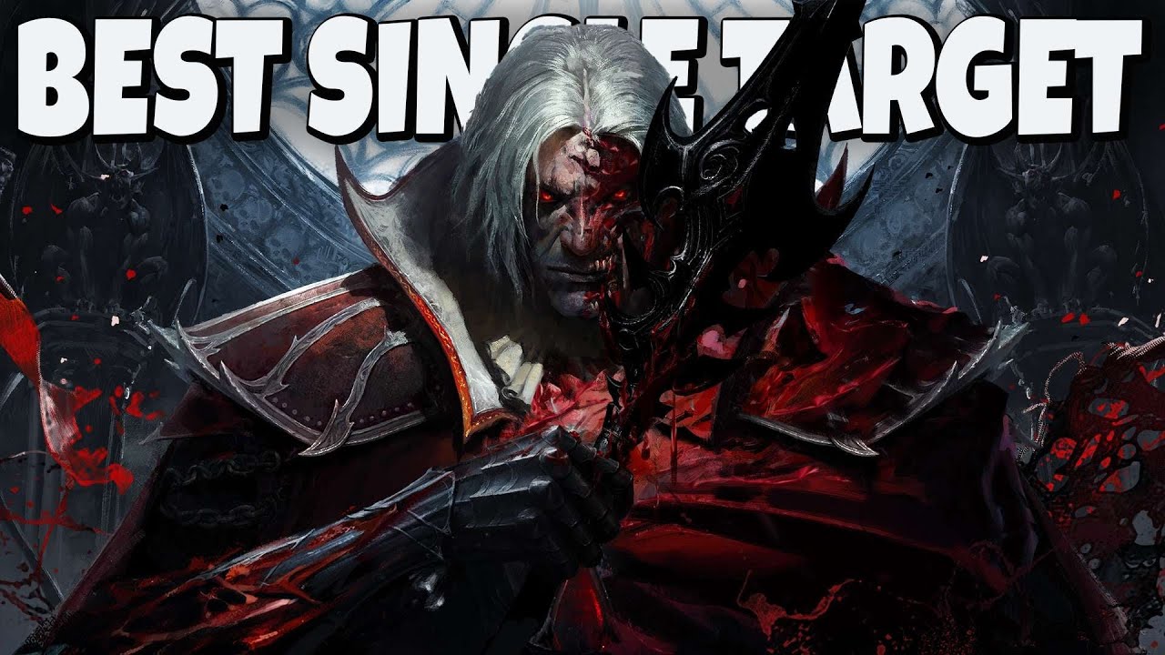 The BEST Single Target Build For Blood Knights - YouTube