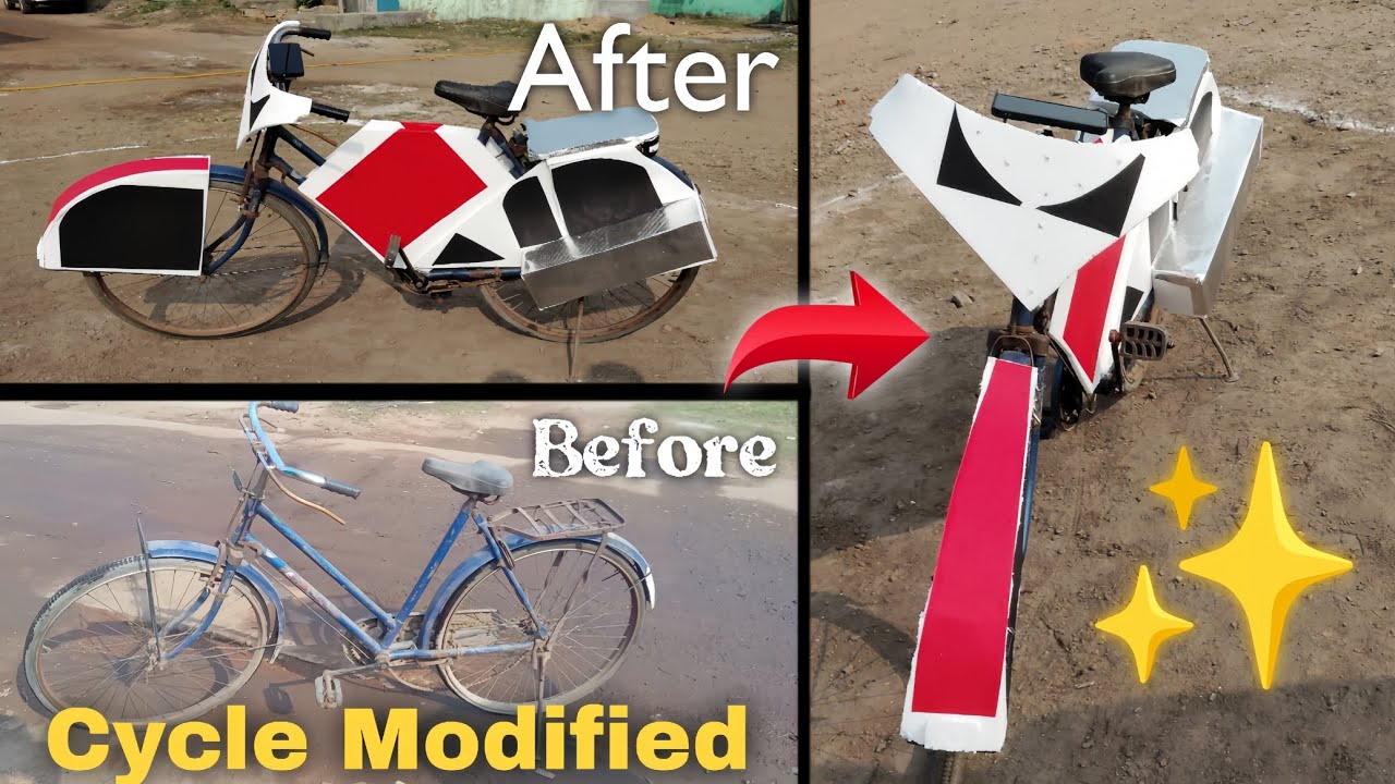 Cycle to Bike🤯 Modified Tutorial || - YouTube