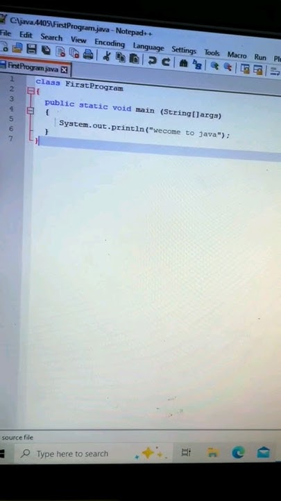 Firstprogram In Java Coding Java Firstprogram Shortsvideo Youtube