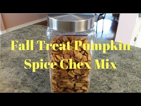 Fall Treat Pumpkin Spice Chex Mix