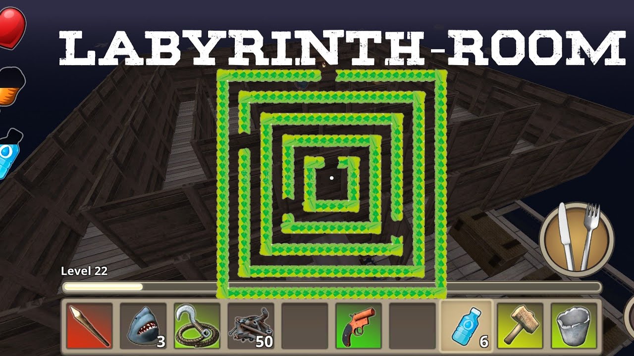 Survive on Raft: Labyrinth - YouTube