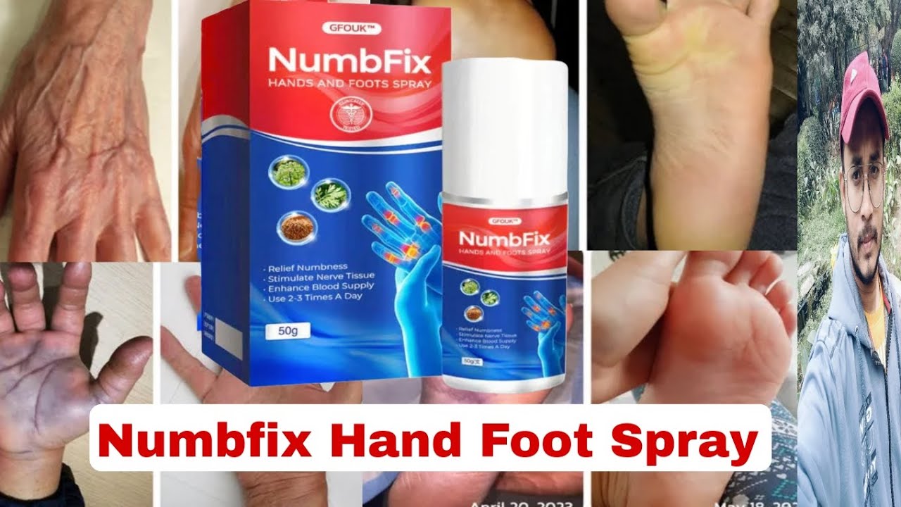 Numbfix Hand Foot Spray Review - YouTube