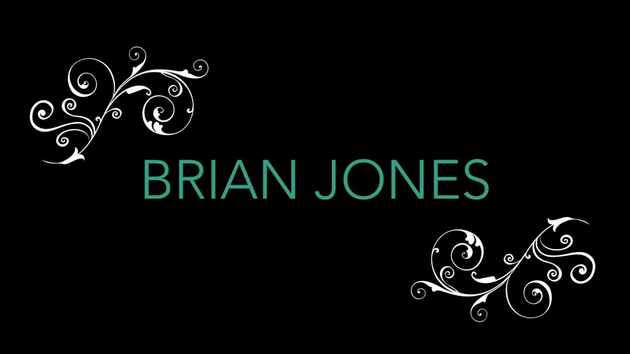 Brian Jones "New Album Promo Video" - YouTube