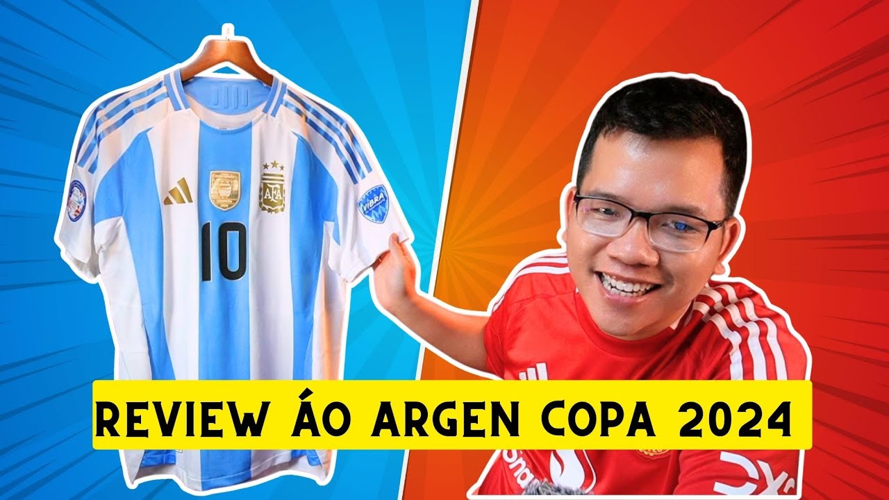 Review Argentina Authentic Jersey Full Patch Copa America 2024 (IP8388 ...