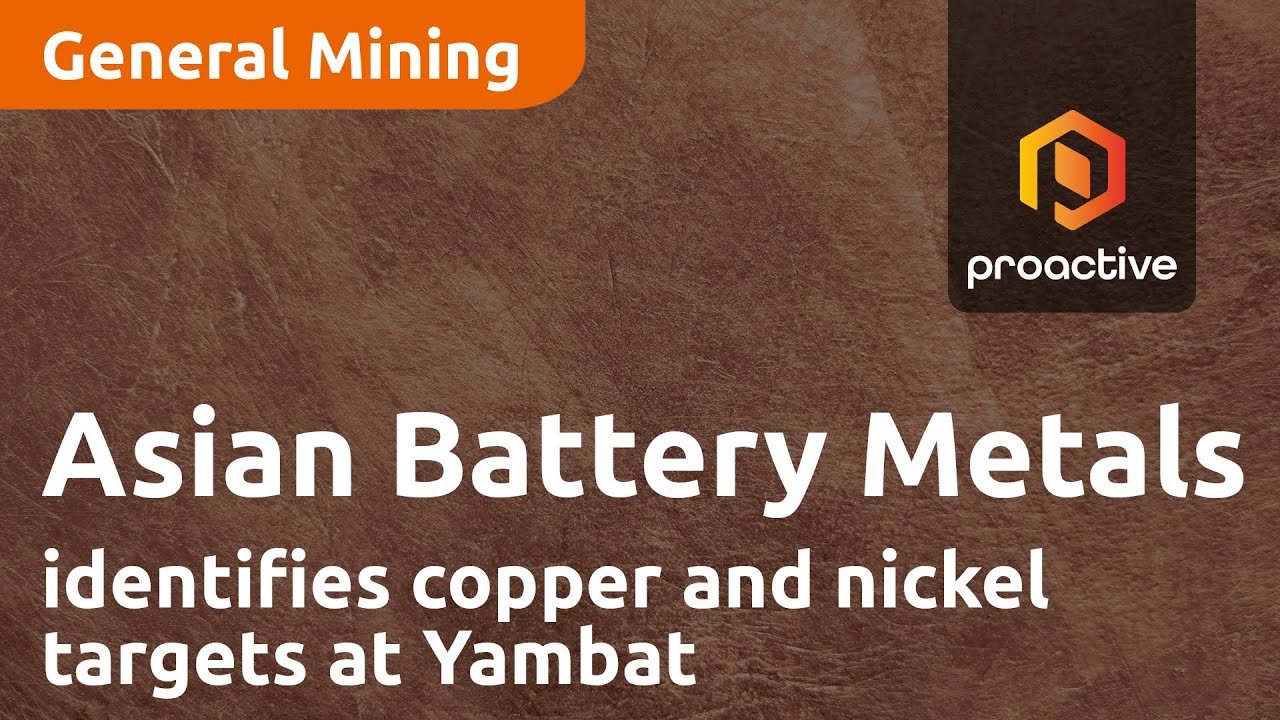 Asian Battery Metals identifies copper and nickel targets at Yambat ...