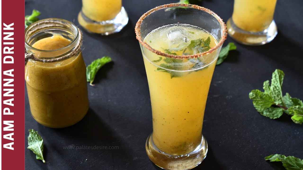 Aam Panna Recipe | Mango Panna Recipe | Aam Panna Concentrate Recipe ...