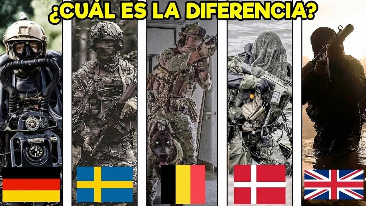 Dentro de cinco de las fuerzas élite más poderosas del mundo ¿Qué hacen ...