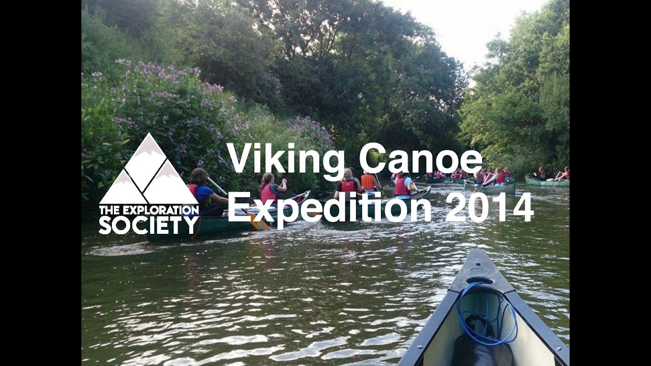 The Exploration Society - Viking Canoe Expedition on the River Medway ...