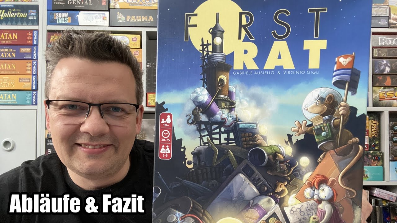First Rat (Pegasus Spiele) - gehobenes Familienspiel bzw. leichtes ...