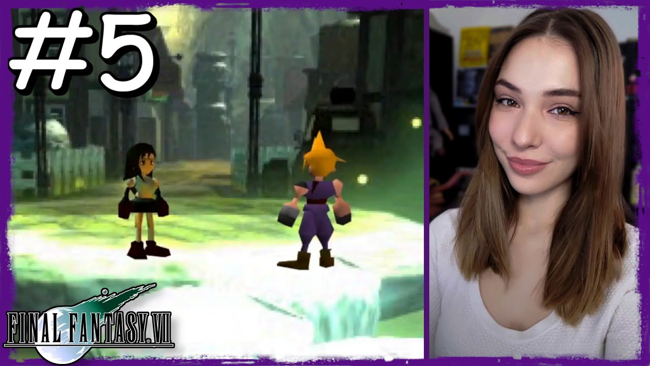 FINAL FANTASY VII - FIRST PLAYTHROUGH - DAY 5 - YouTube