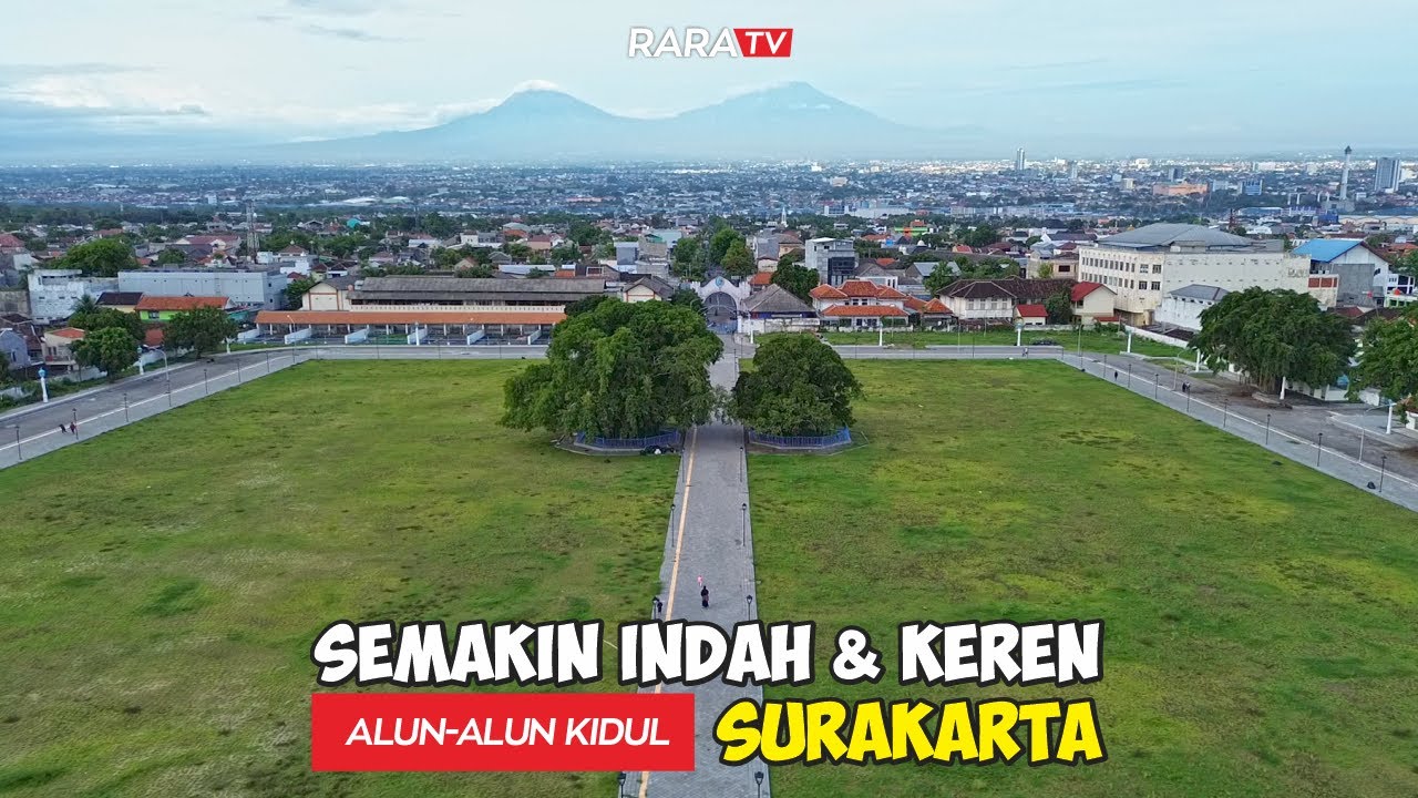BEGINILAH KONDISI TERBARU ALUN-ALUN KIDUL SURAKARTA SETELAH SELESAI ...