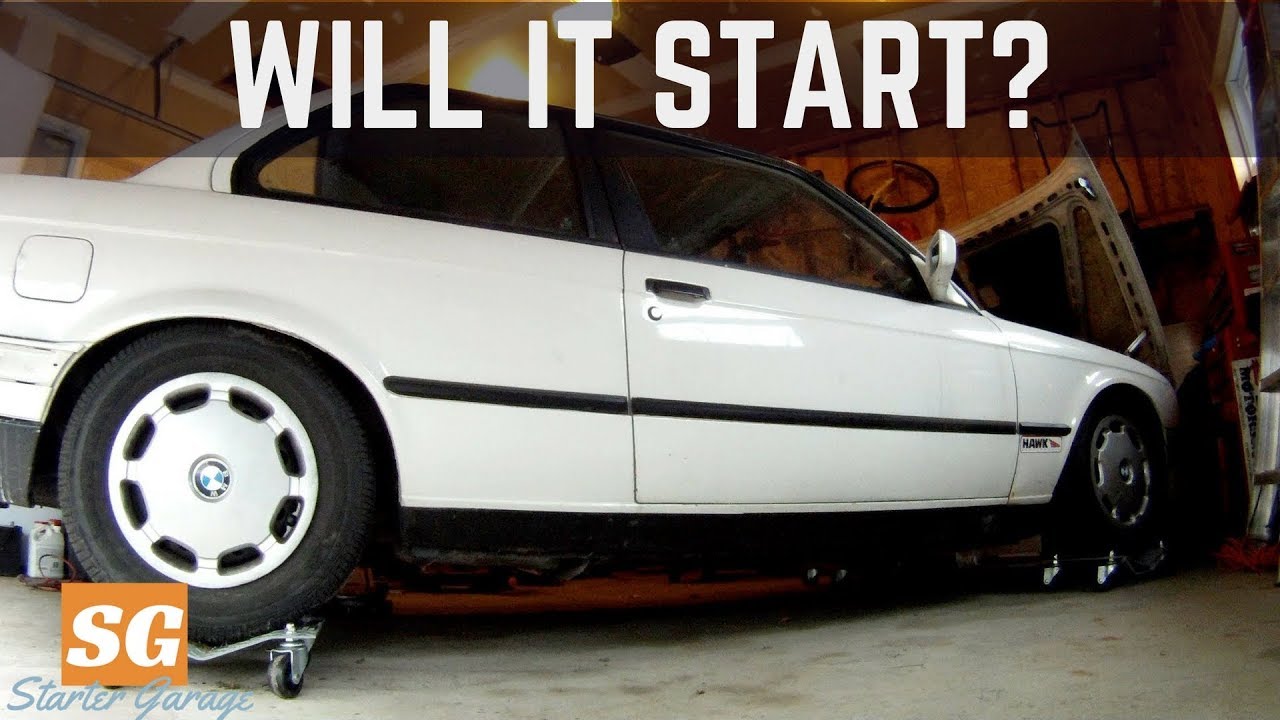 E30 First Start (BMW E30 M42 Engine) - YouTube