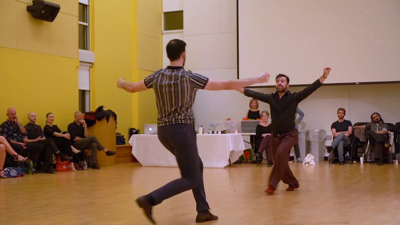 Bard Queer Milonga: Leo Sardella y Nick Wallach - Chacarera - YouTube